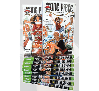 Box manga One piece 10 tomes