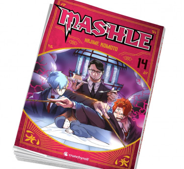Manga Mashle tome 14 disponible en abonnement : faites-vous plaisir